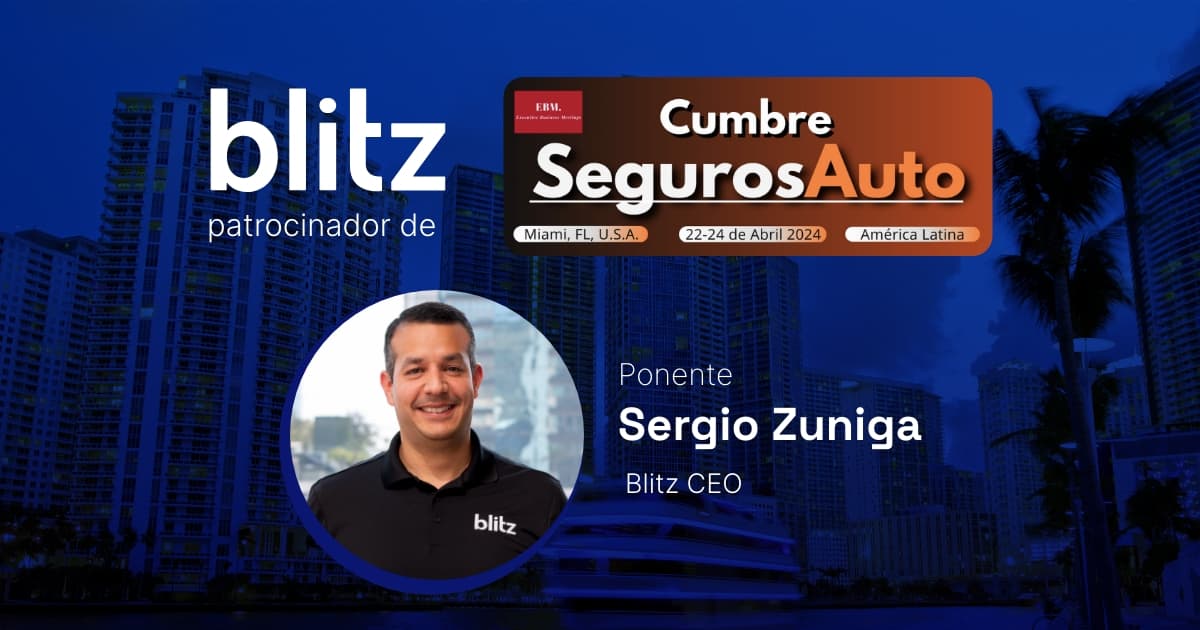 Blitz sponsors the LATAM Auto Insurance Summit 2024